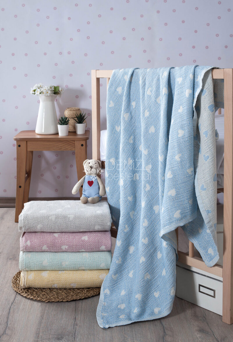 Heart Baby Throw - Denizli Pestemal